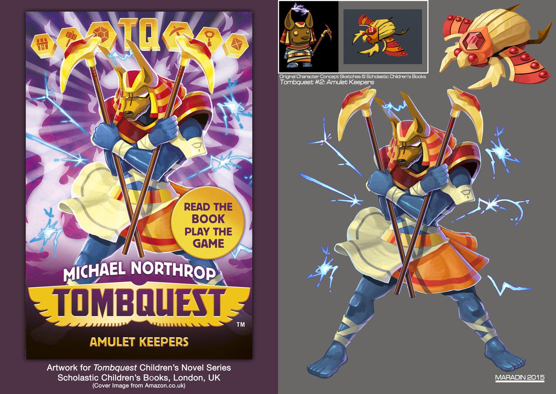ArtStation - Tombquest 2: Amulet Keepers (Anubis Guard)