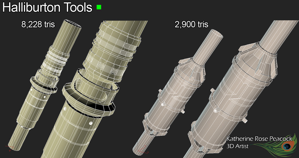 ArtStation - Halliburton Drilling Tools - 2013