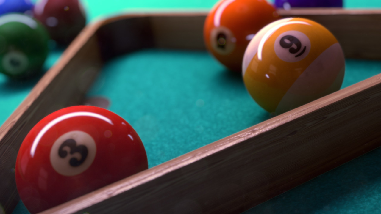 ArtStation - Pool Table
