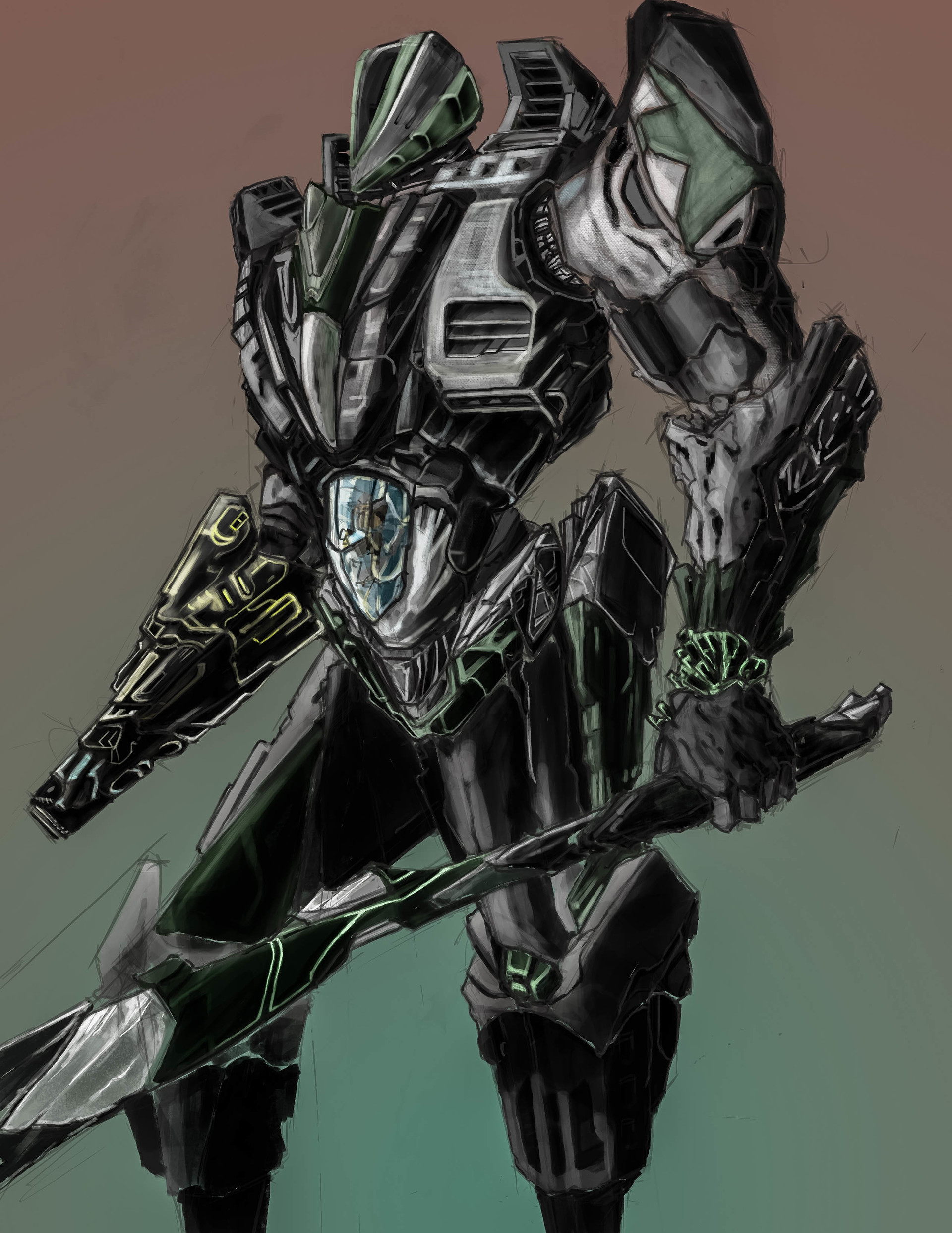 ArtStation - First Mecha