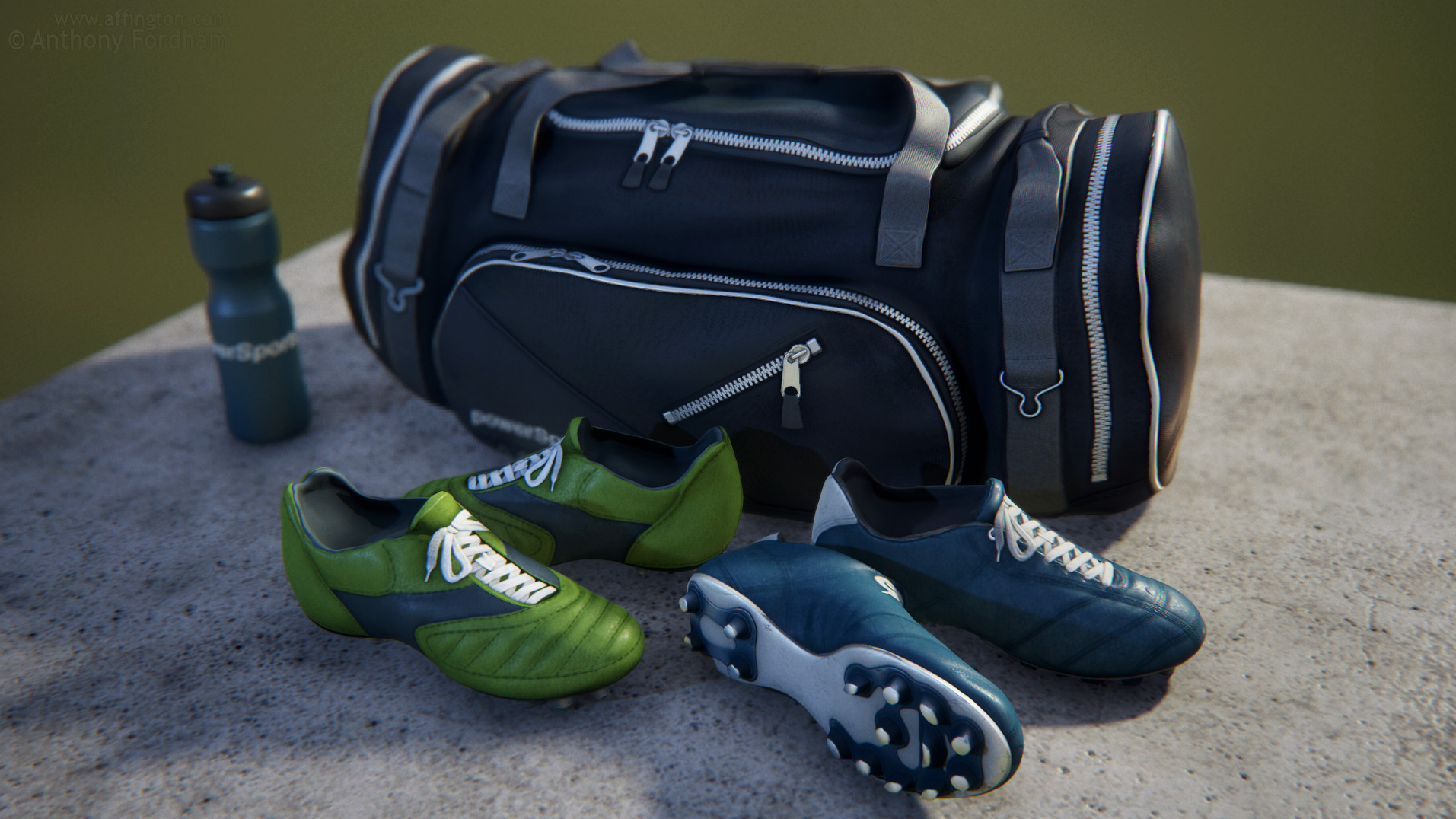 affington - Boots & Sportsbag