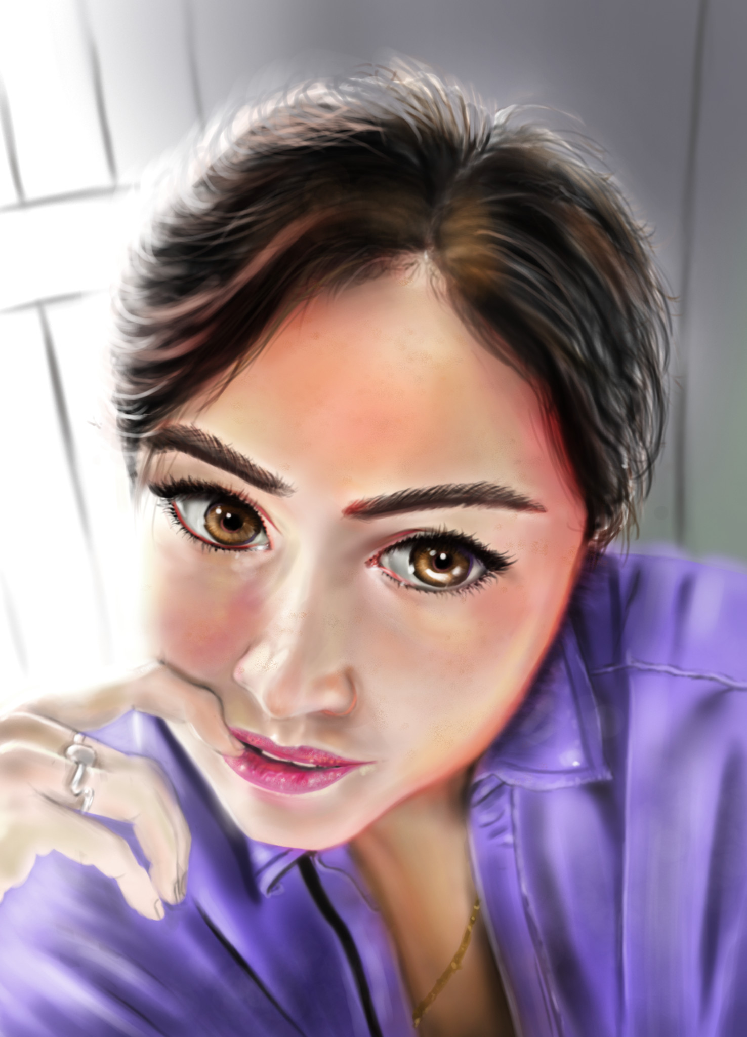 Venny Lie - mei (digital painting)