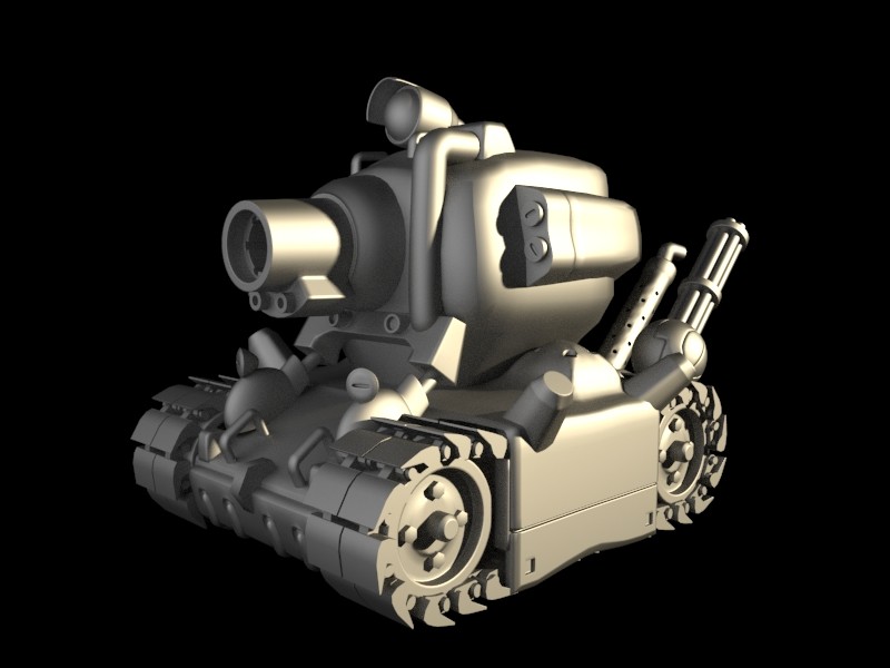 ArtStation - Metal Slug Tank