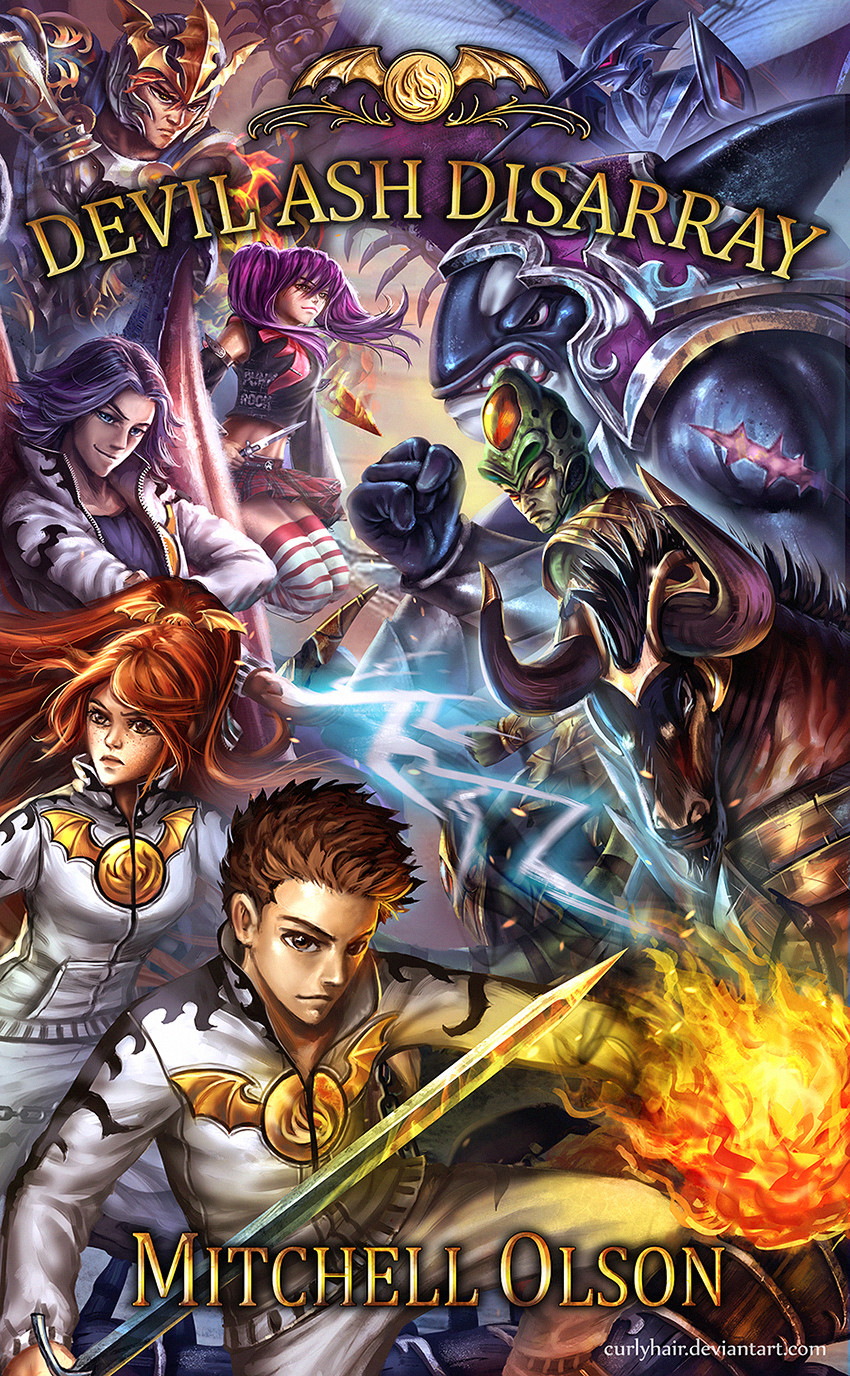 Curlyhair Nadia Asserzon - Devil Ash Disarray bookcover