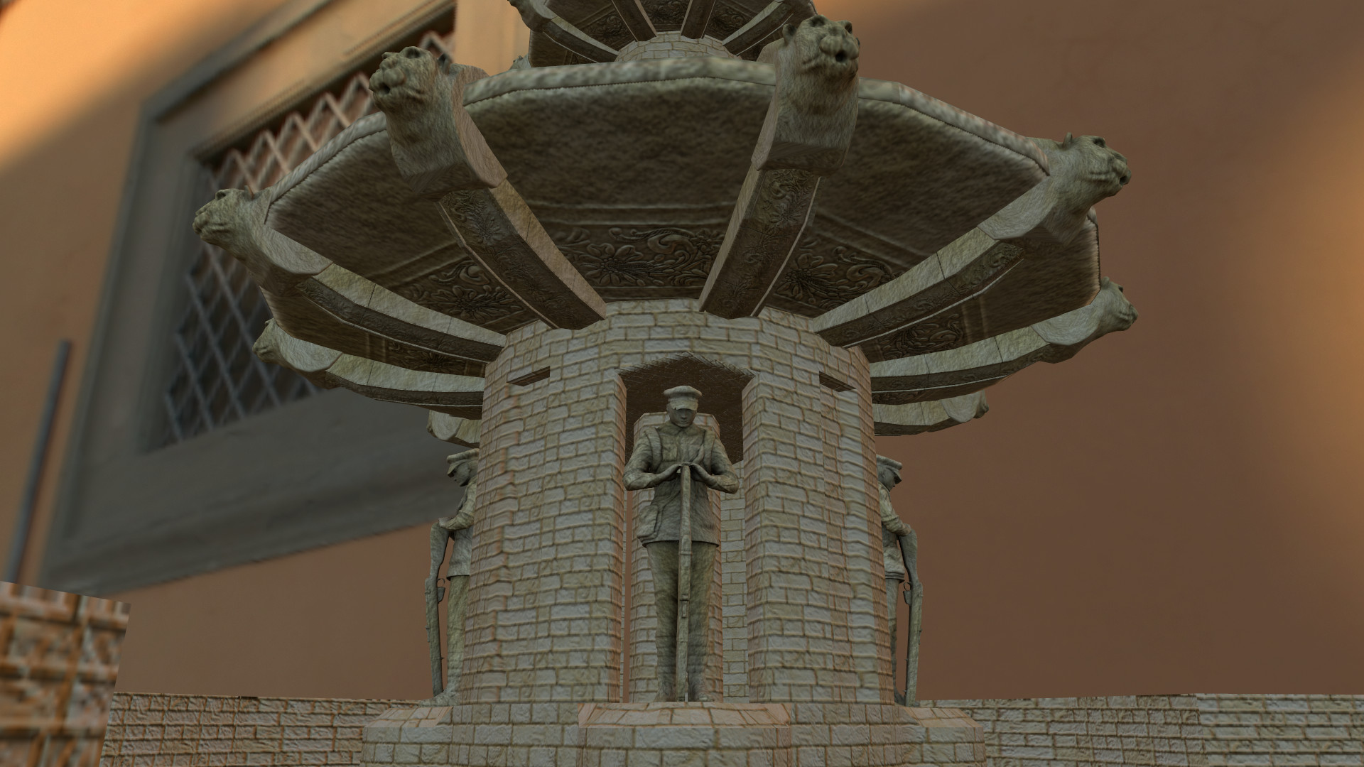 Alan Lilley - WW1 Memorial Fountain