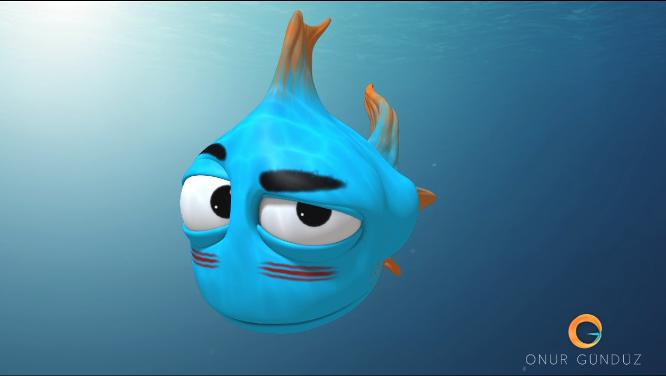 ArtStation - Cartoon Fish