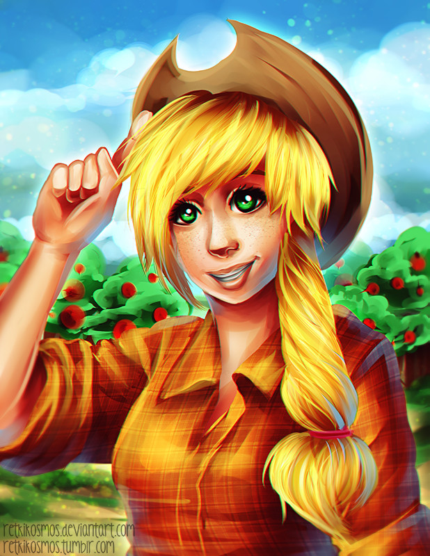 Mlp Applejack Fan Art