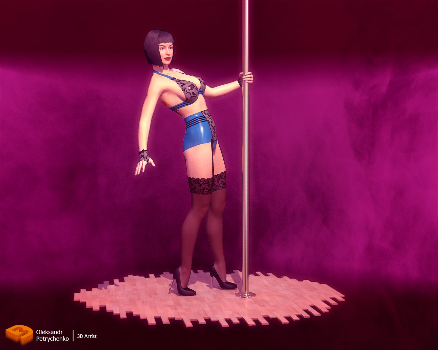 ArtStation - Pole Dancer