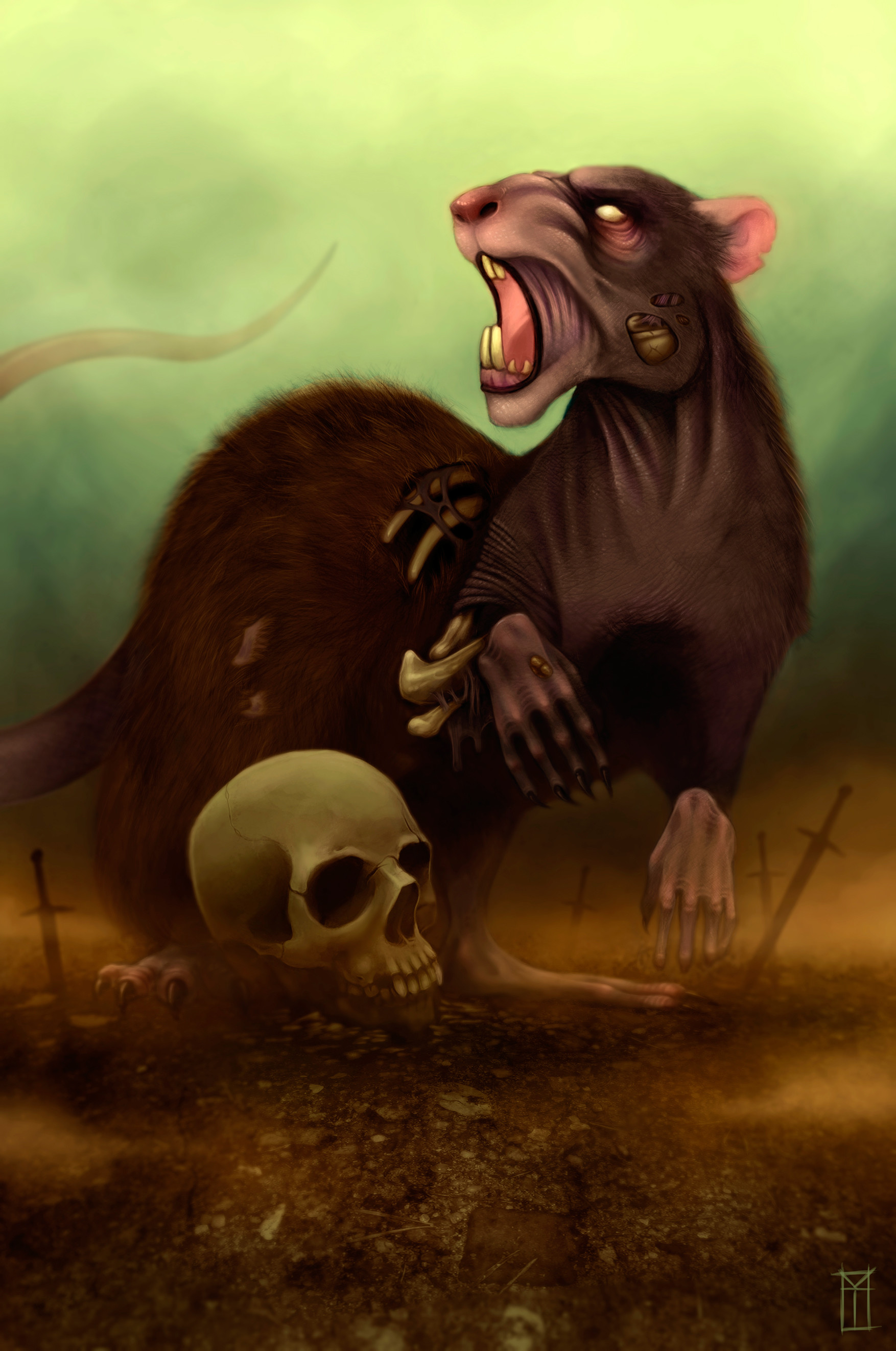 ArtStation - Putrid rat