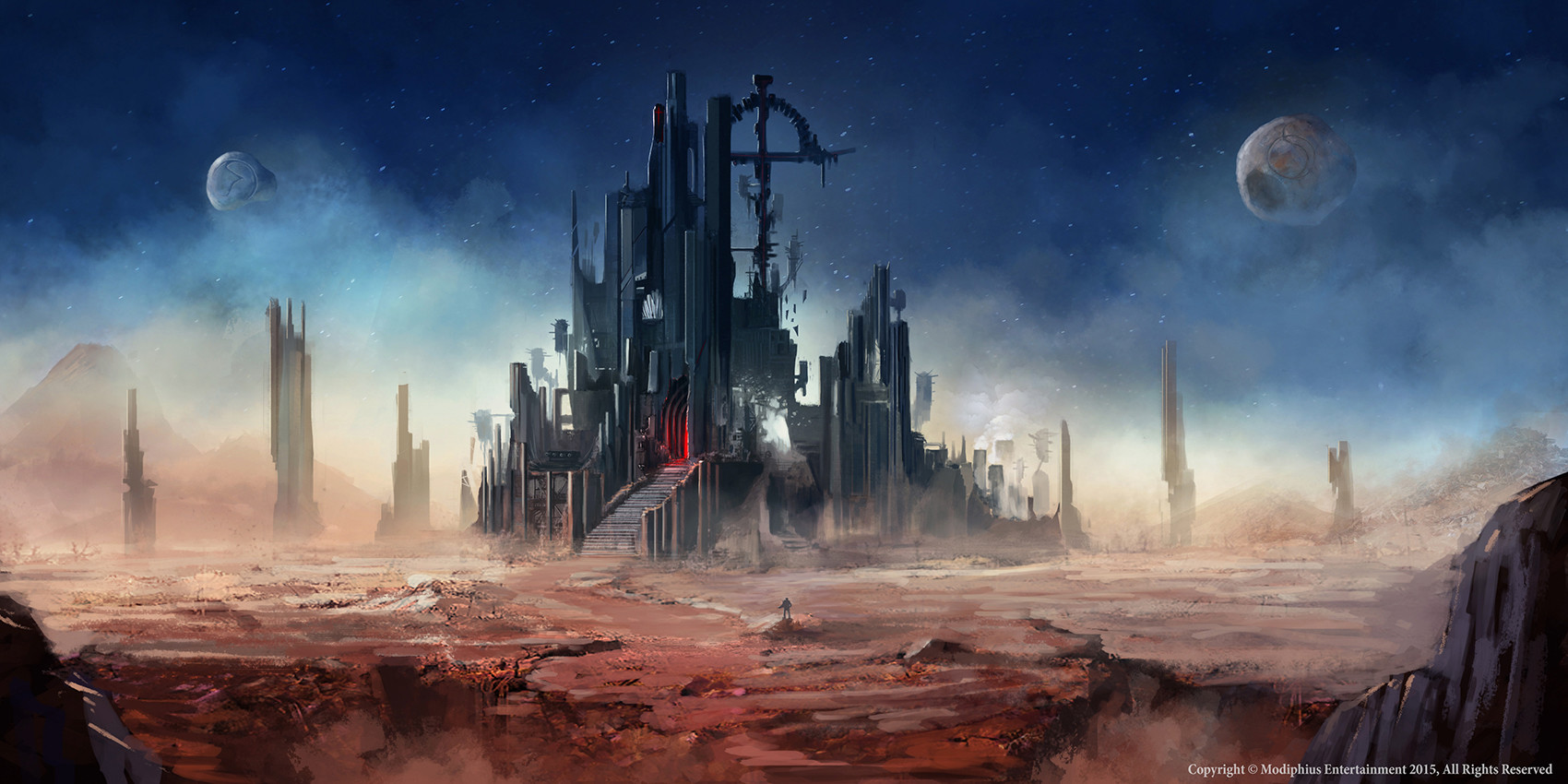 ArtStation - Dark Legion Citadel