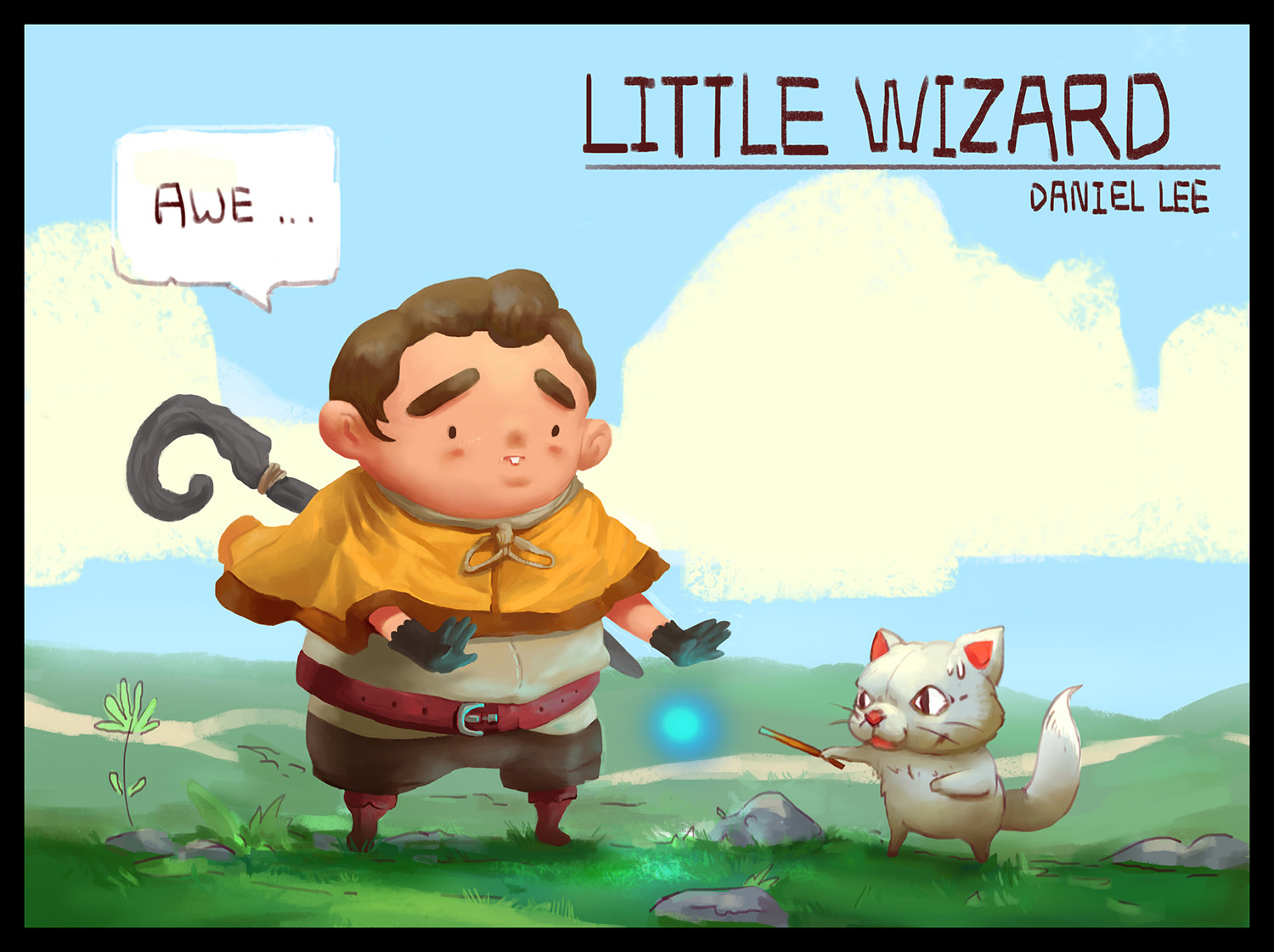 ArtStation - little wizard doodle