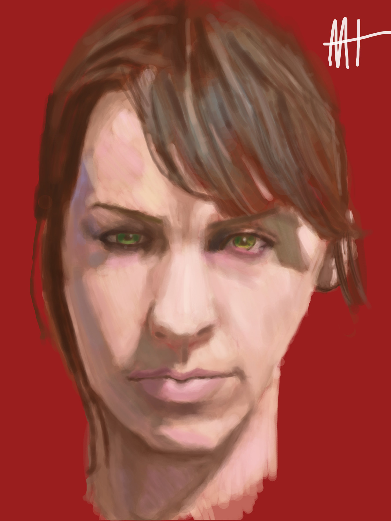 ArtStation - MGSV Quiet study