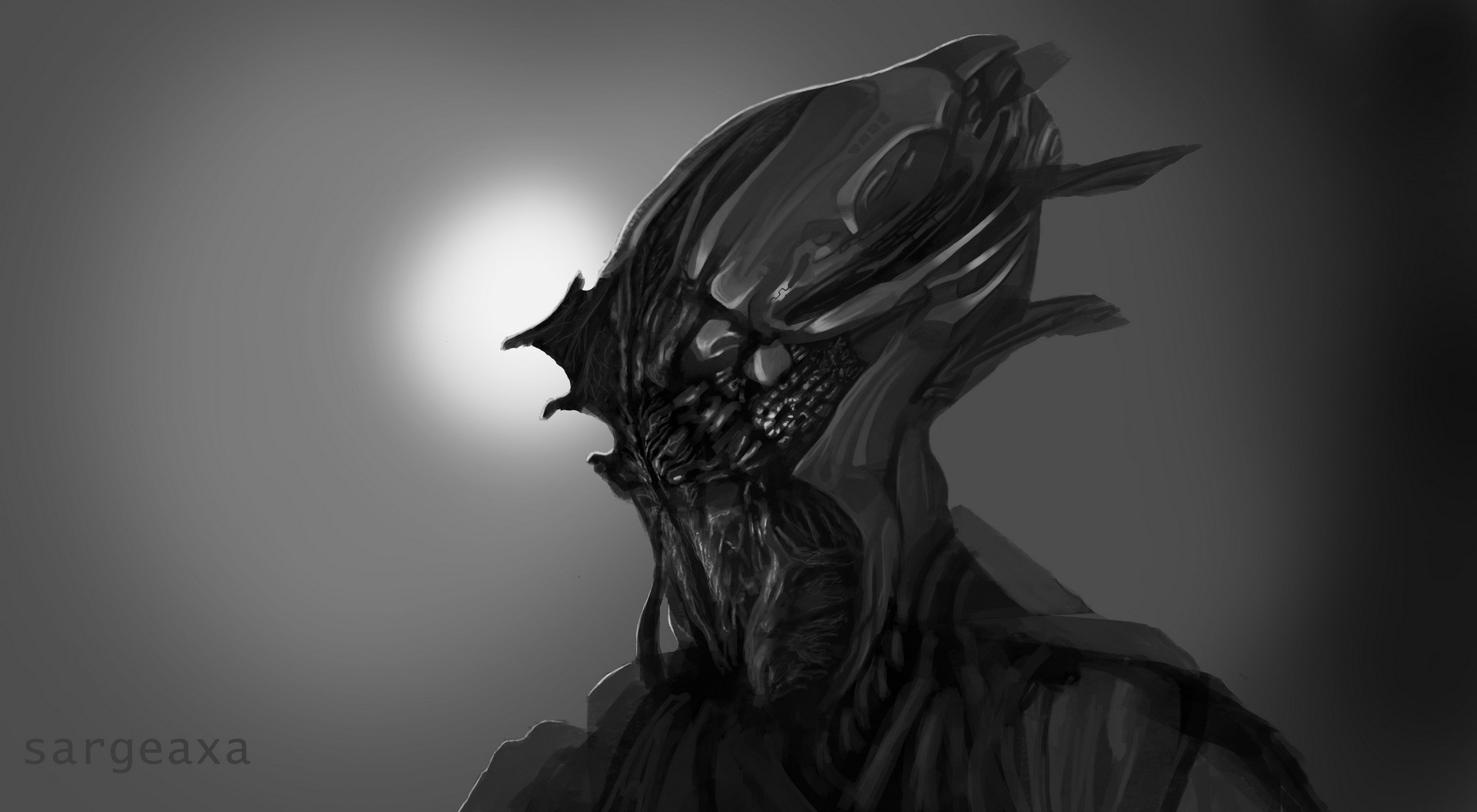 ArtStation - Alien Portrait
