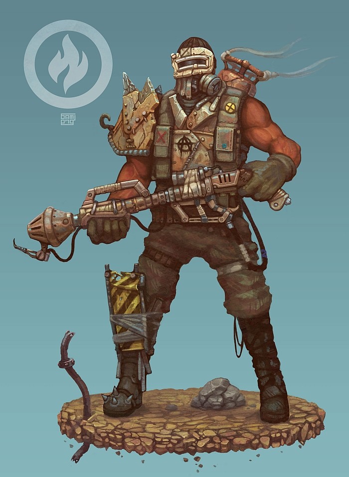 ArtStation - Flamethrower