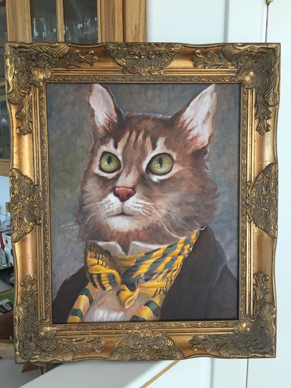ArtStation - Portrait of a Feline