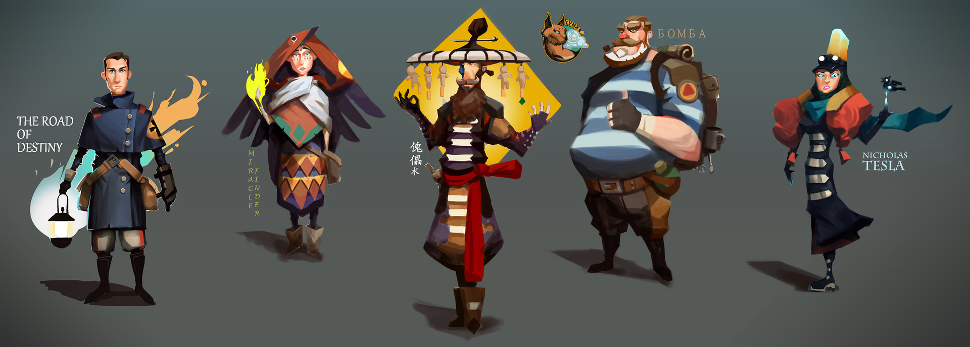 ArtStation - cartoon character