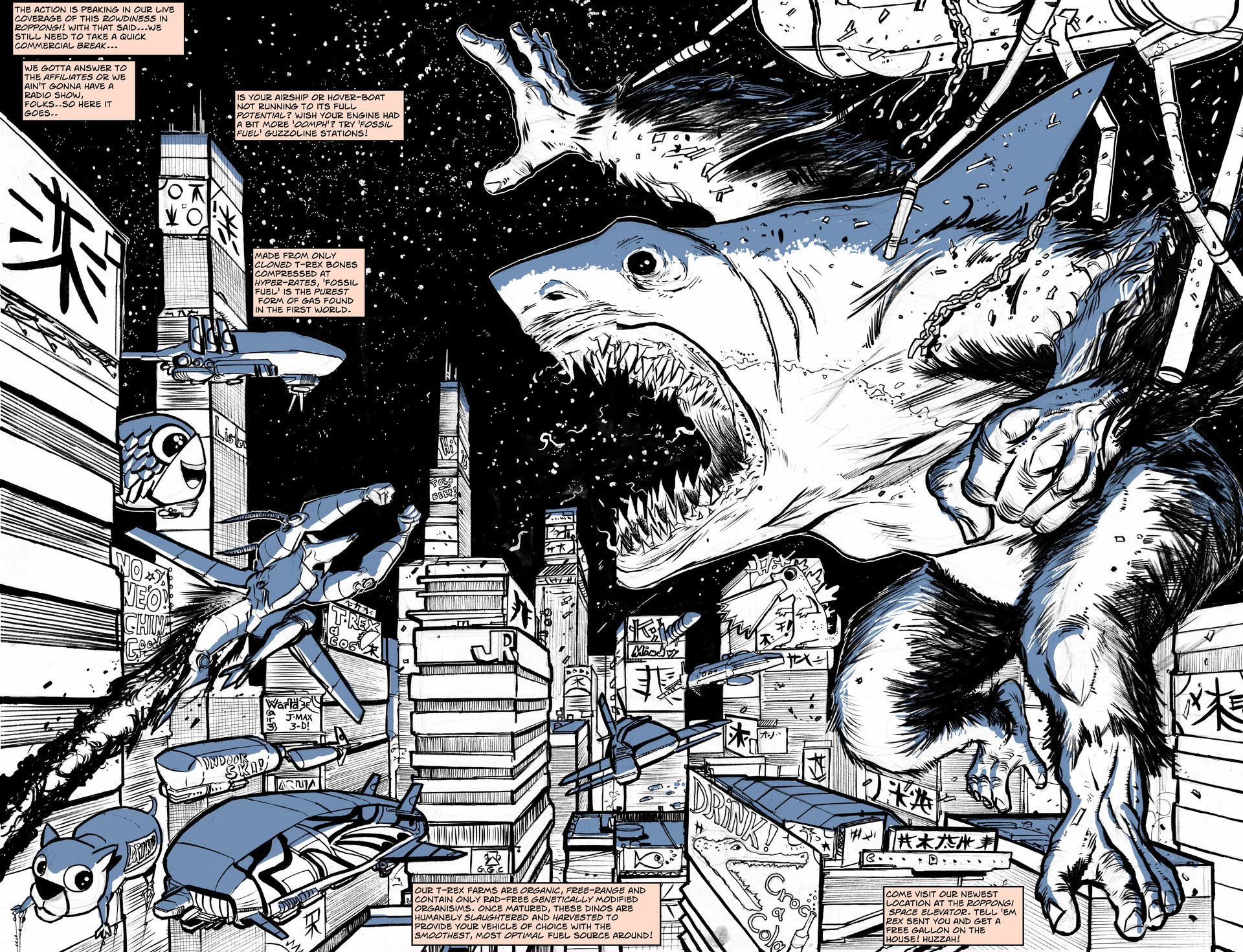 ArtStation - Chapter 1, pgs. 14+15