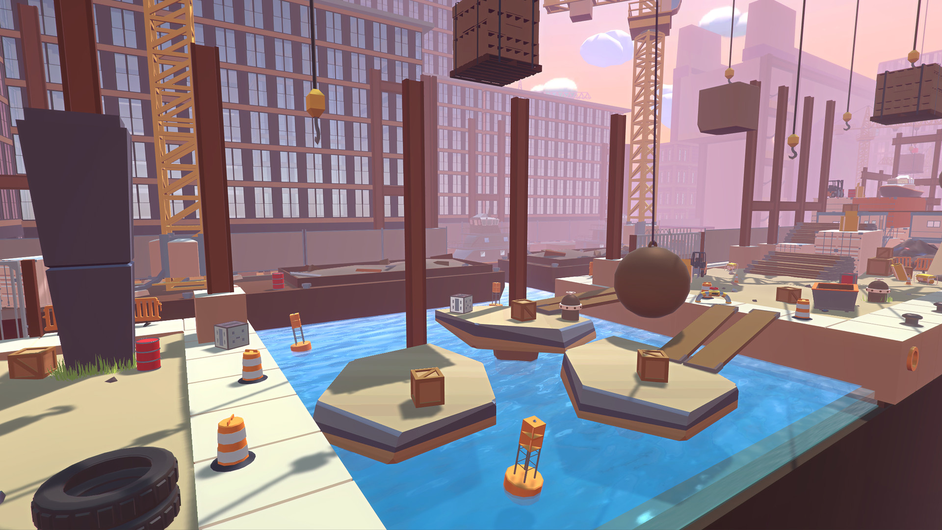 Sean Barron - Glitchrunners Environment Art