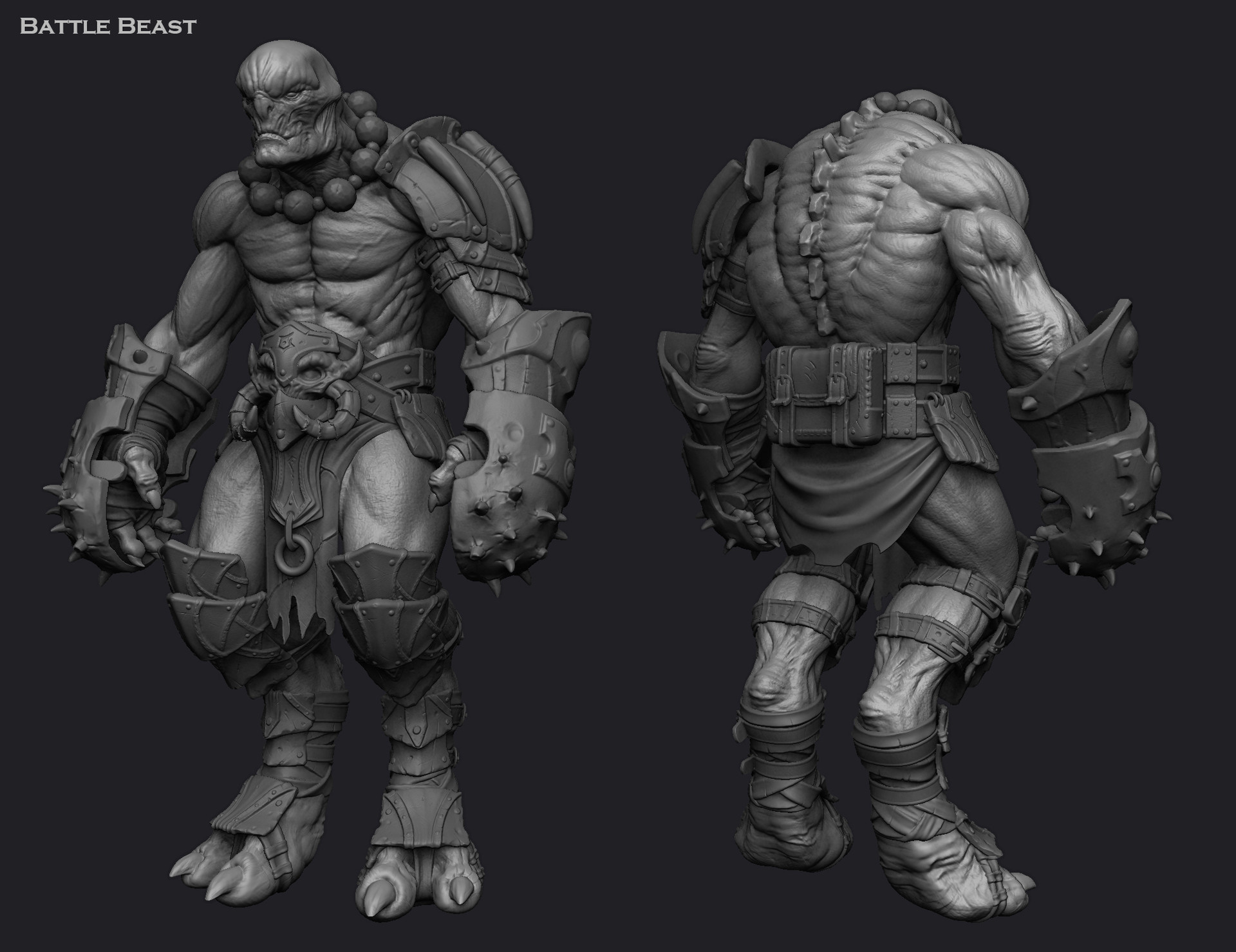 ArtStation - Battle beast