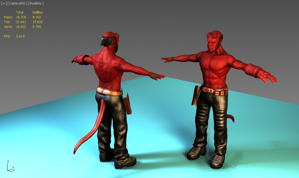 ArtStation - Hellboy as mod for Left 4 Dead 2