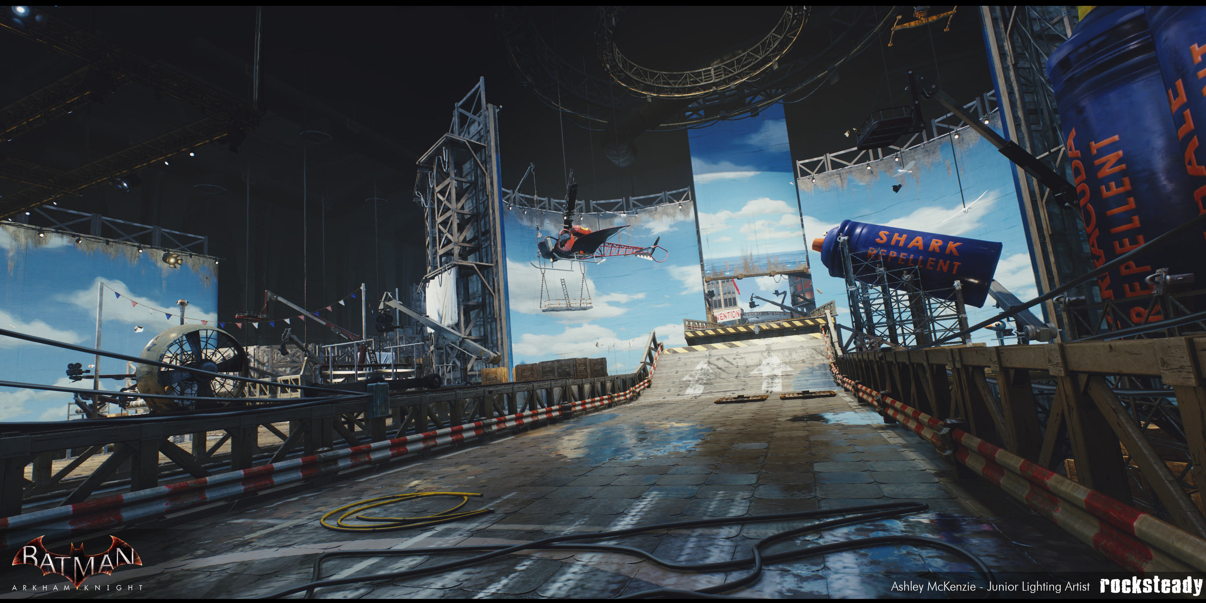 Ashley McKenzie - Batman: Arkham Knight 1960s DLC Lighting