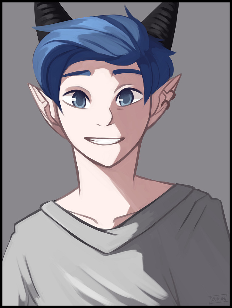 ArtStation - Happy Demon