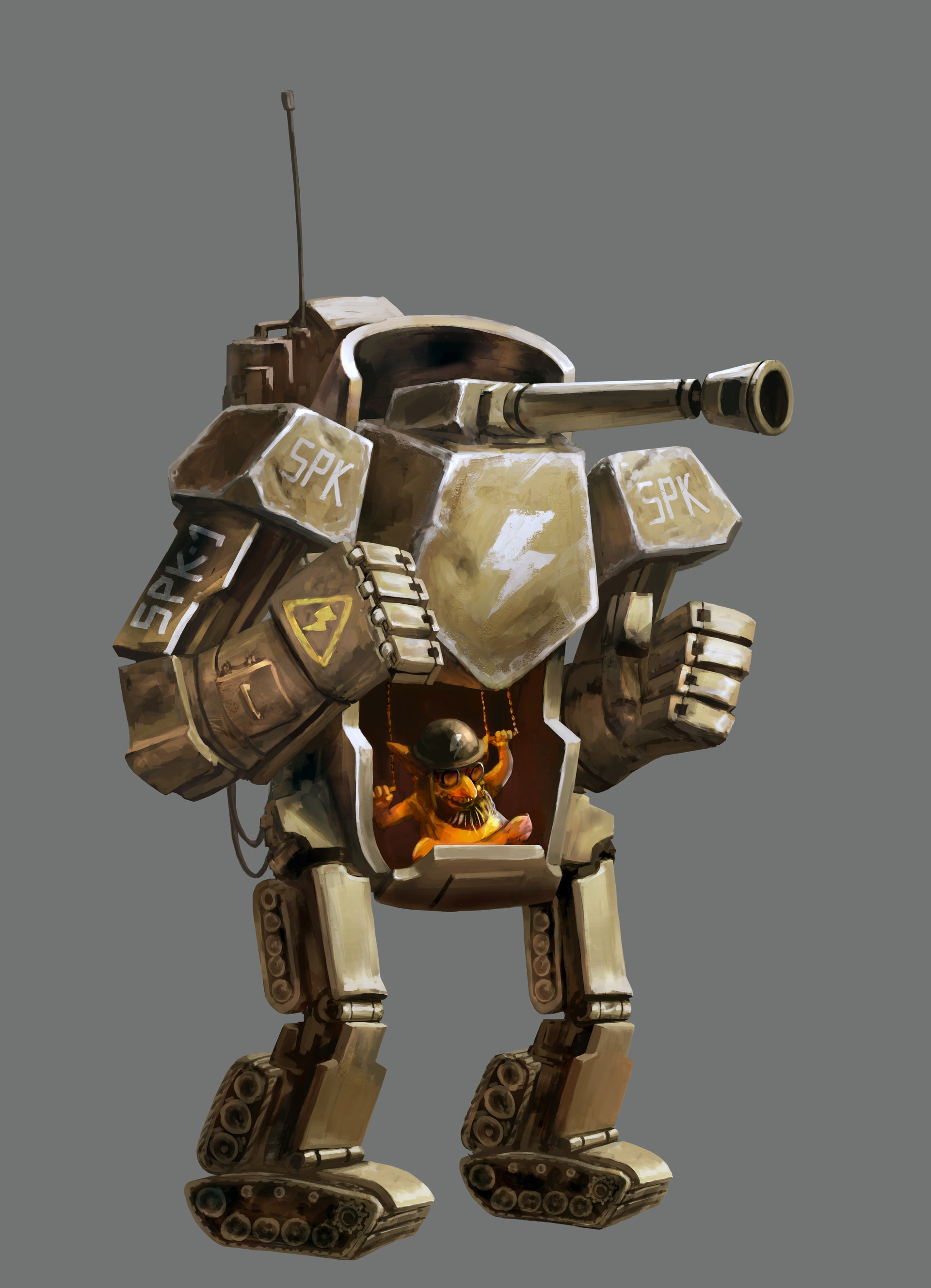 ArtStation - War Tank - Spark variant