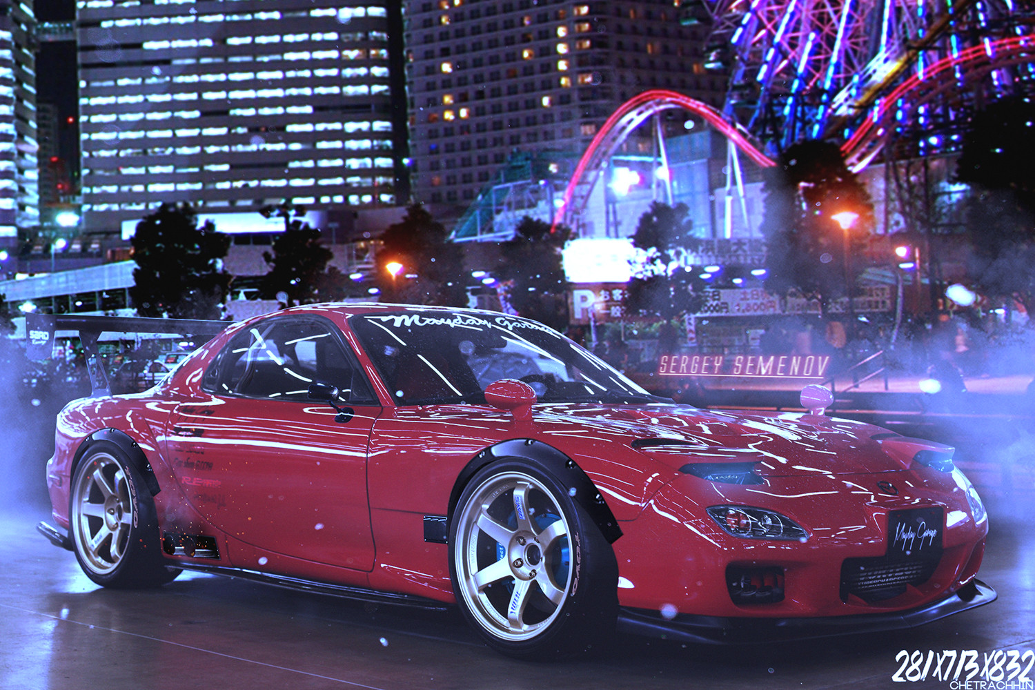 ArtStation - simple RX-7