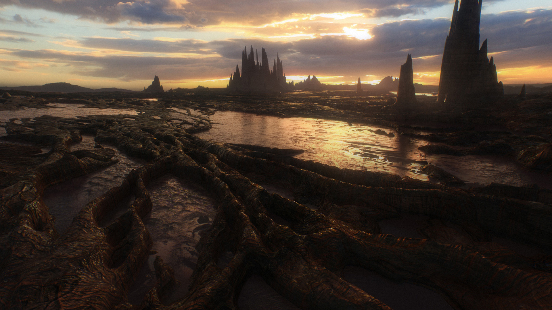 ArtStation - geology landscape