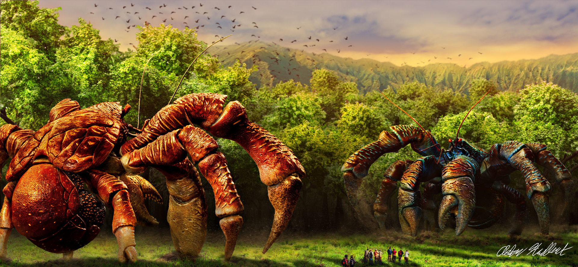 ArtStation - Goliath Crabs