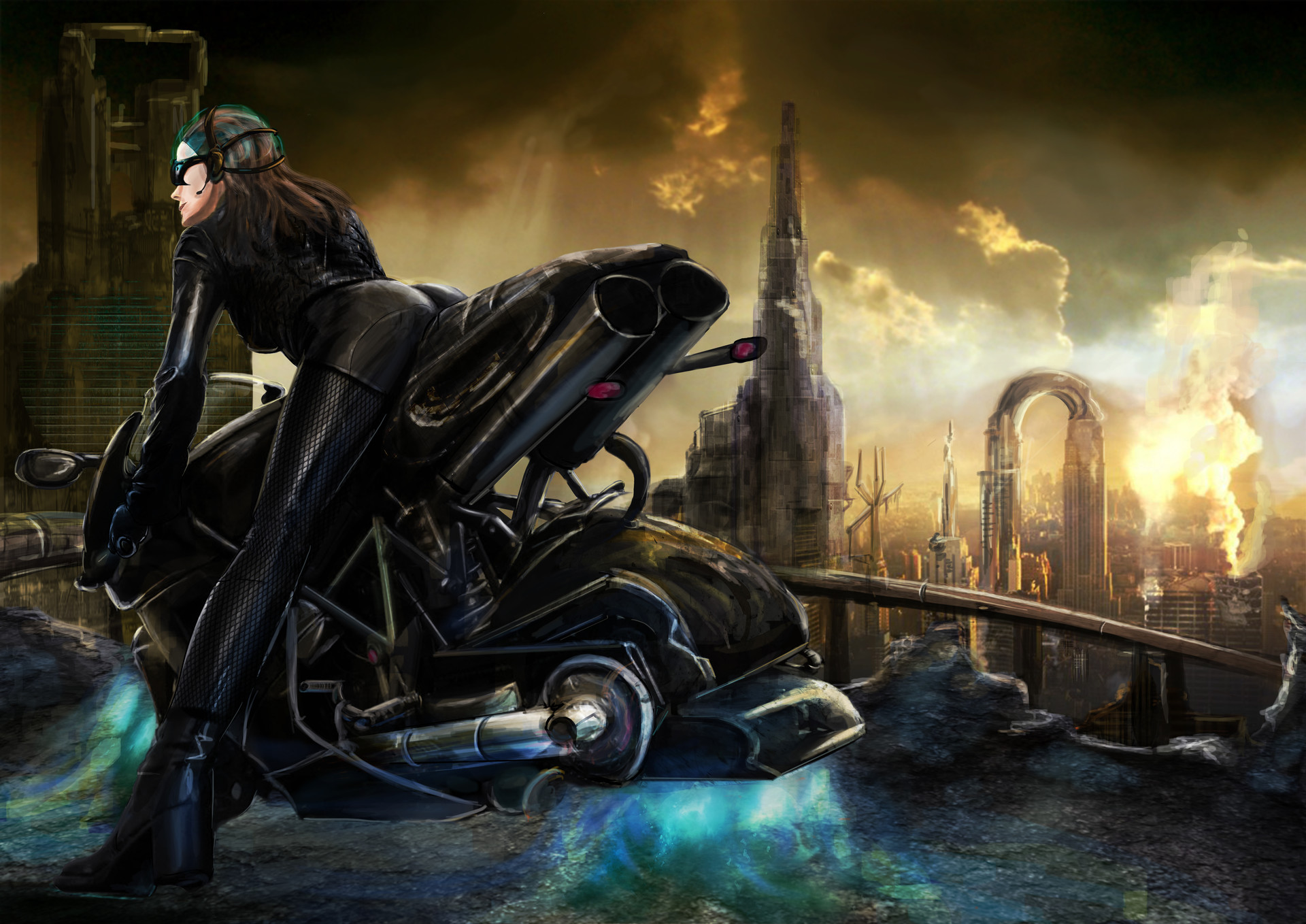 ArtStation - Sci Fi Bike