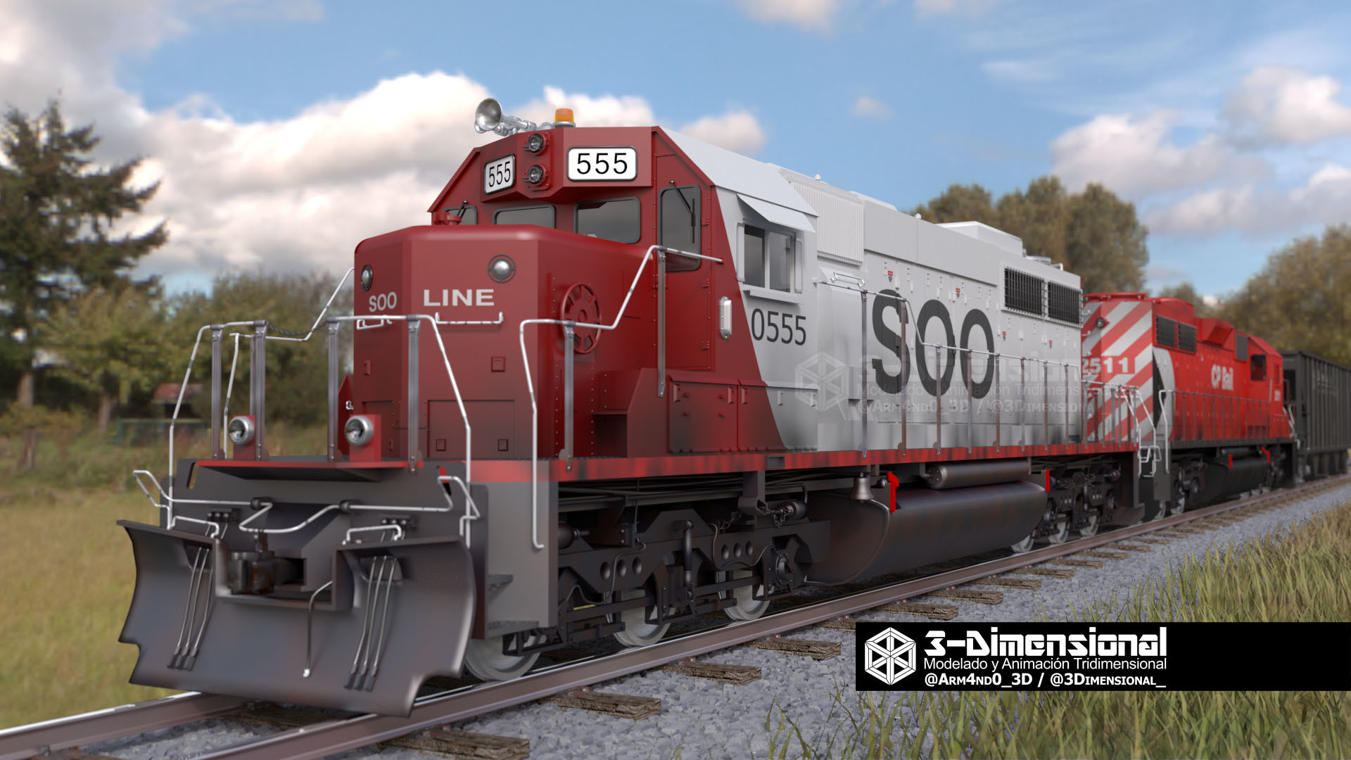 Armando A. Hernández - Locomotive EMD SD40-2