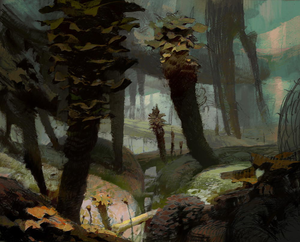 ArtStation - Jungle Scene 2 - Guild Wars 2: Heart of Thorns