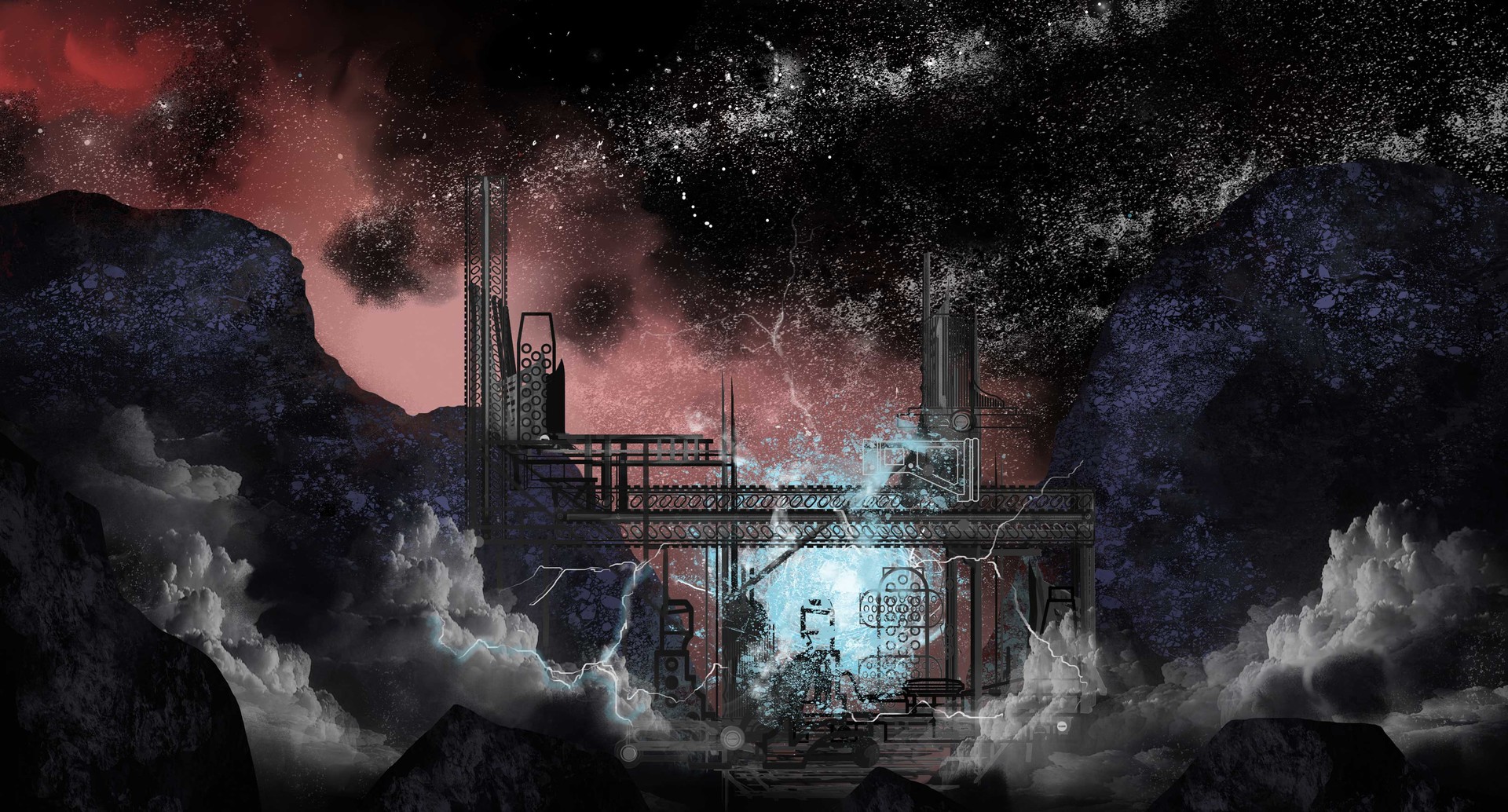 ArtStation - Asteroid Construction