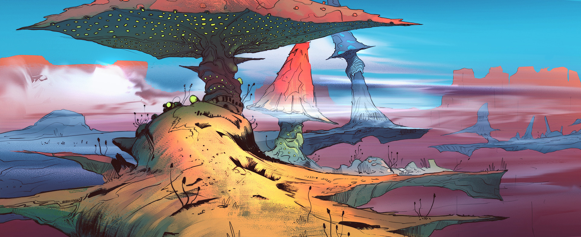 ArtStation - Shroom World