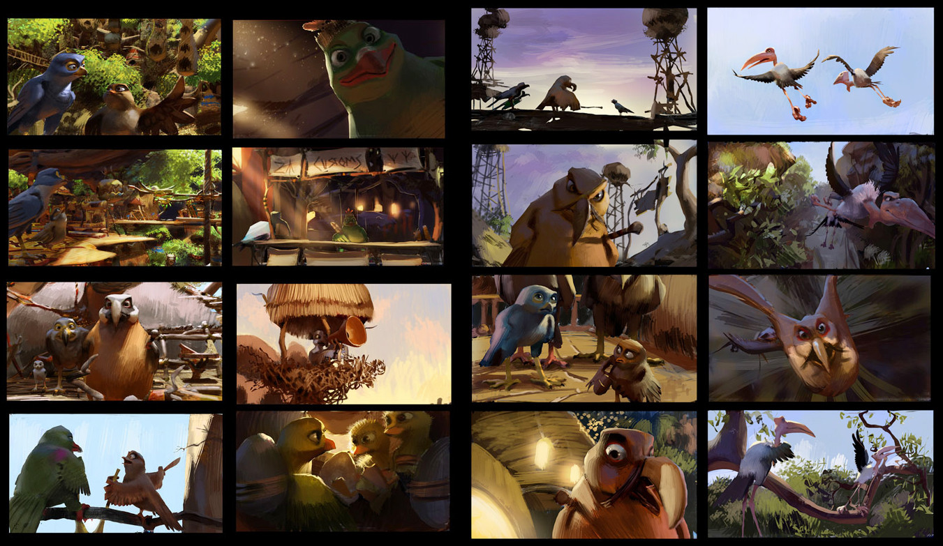 ArtStation - Animation Colour Keys