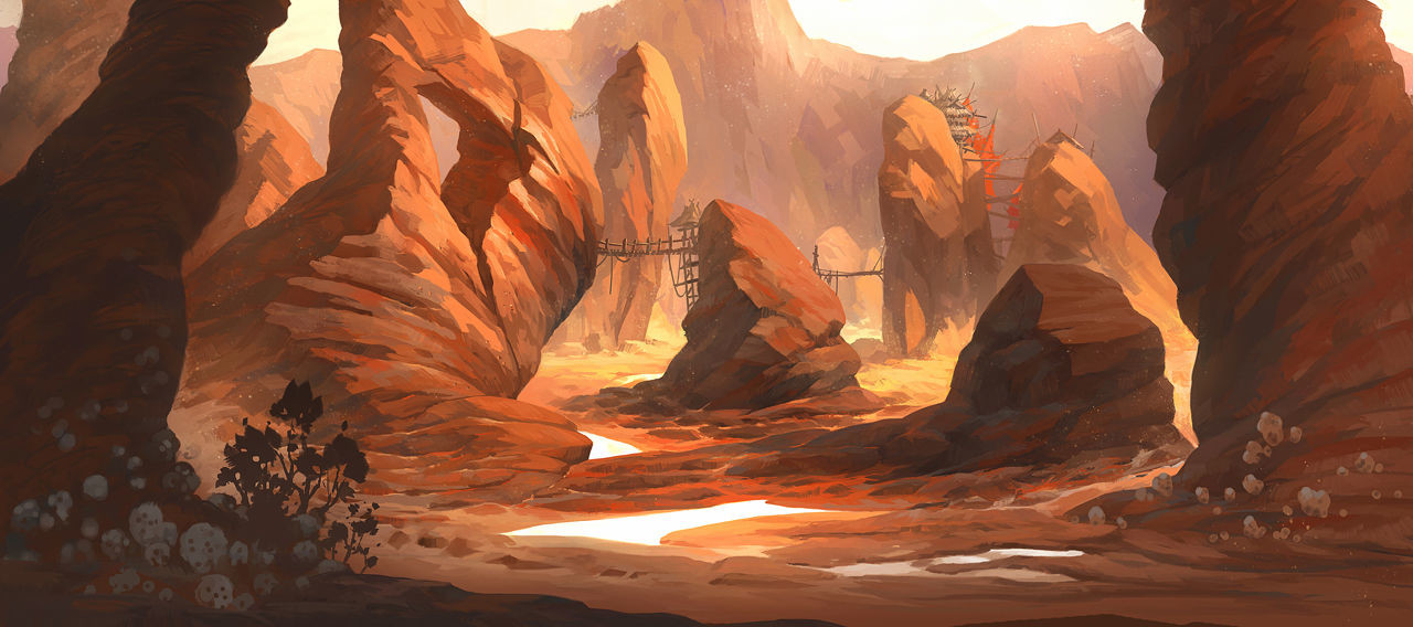 ArtStation - canyon