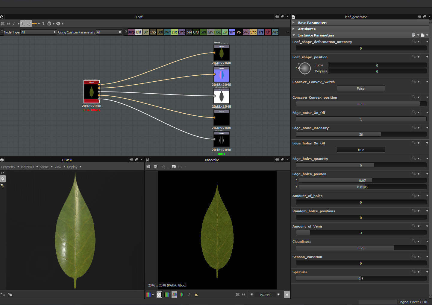 Nicolas Toninelli - Leaf generator