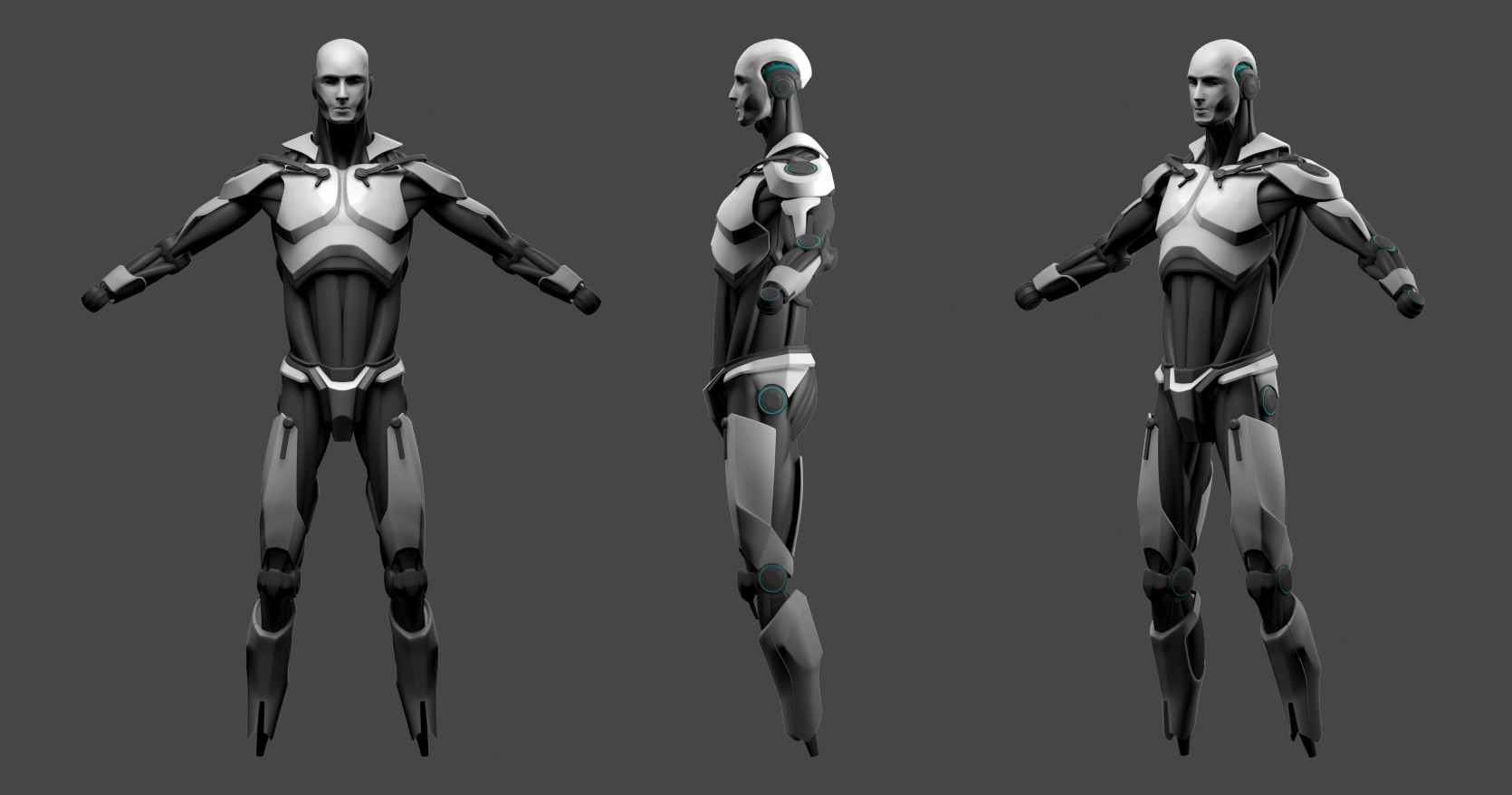 Piranha Knbl - ESET robot / 3d model