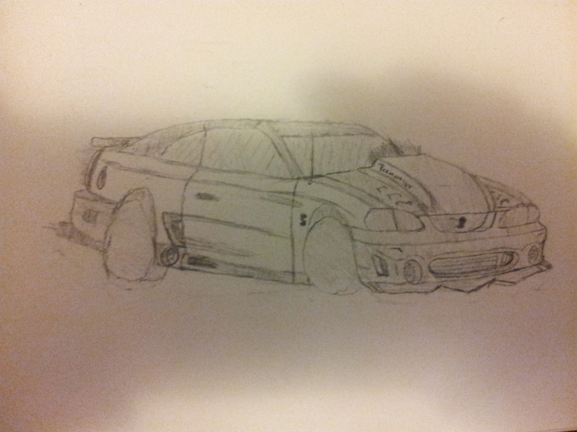 ArtStation - Ford "Terminator" Mustang