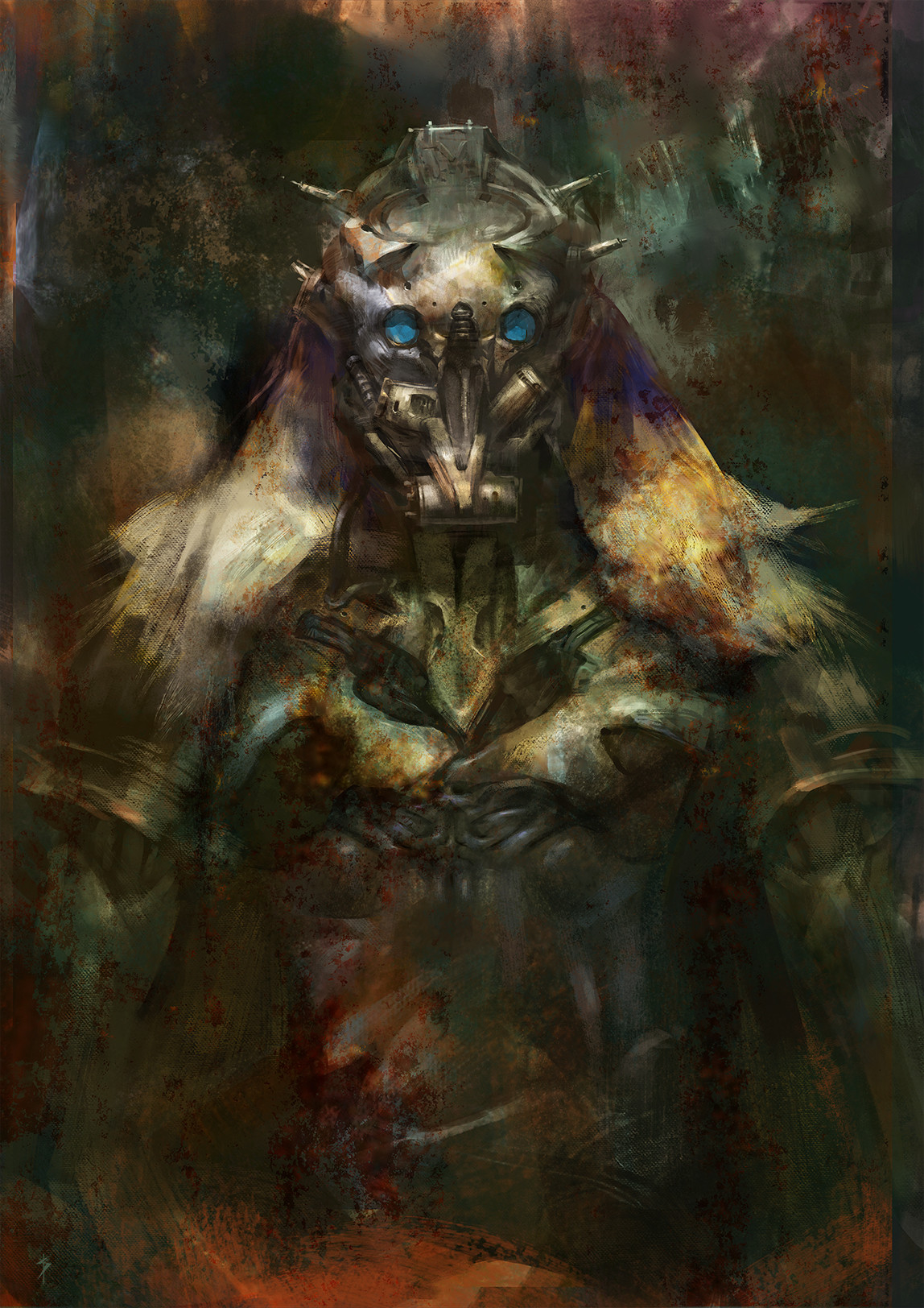 ArtStation - Rust Blood Moth