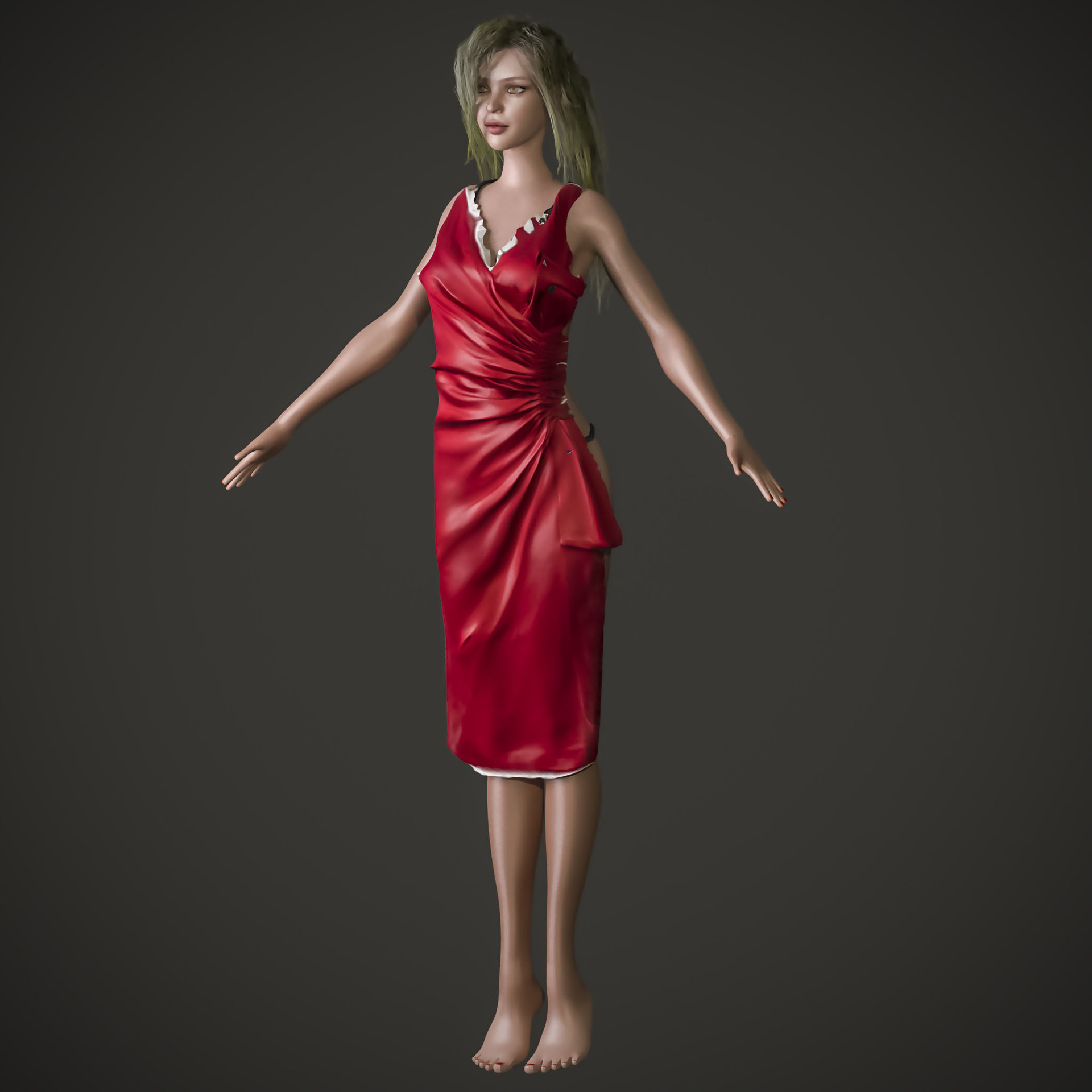 ArtStation - Lara Quick Dress