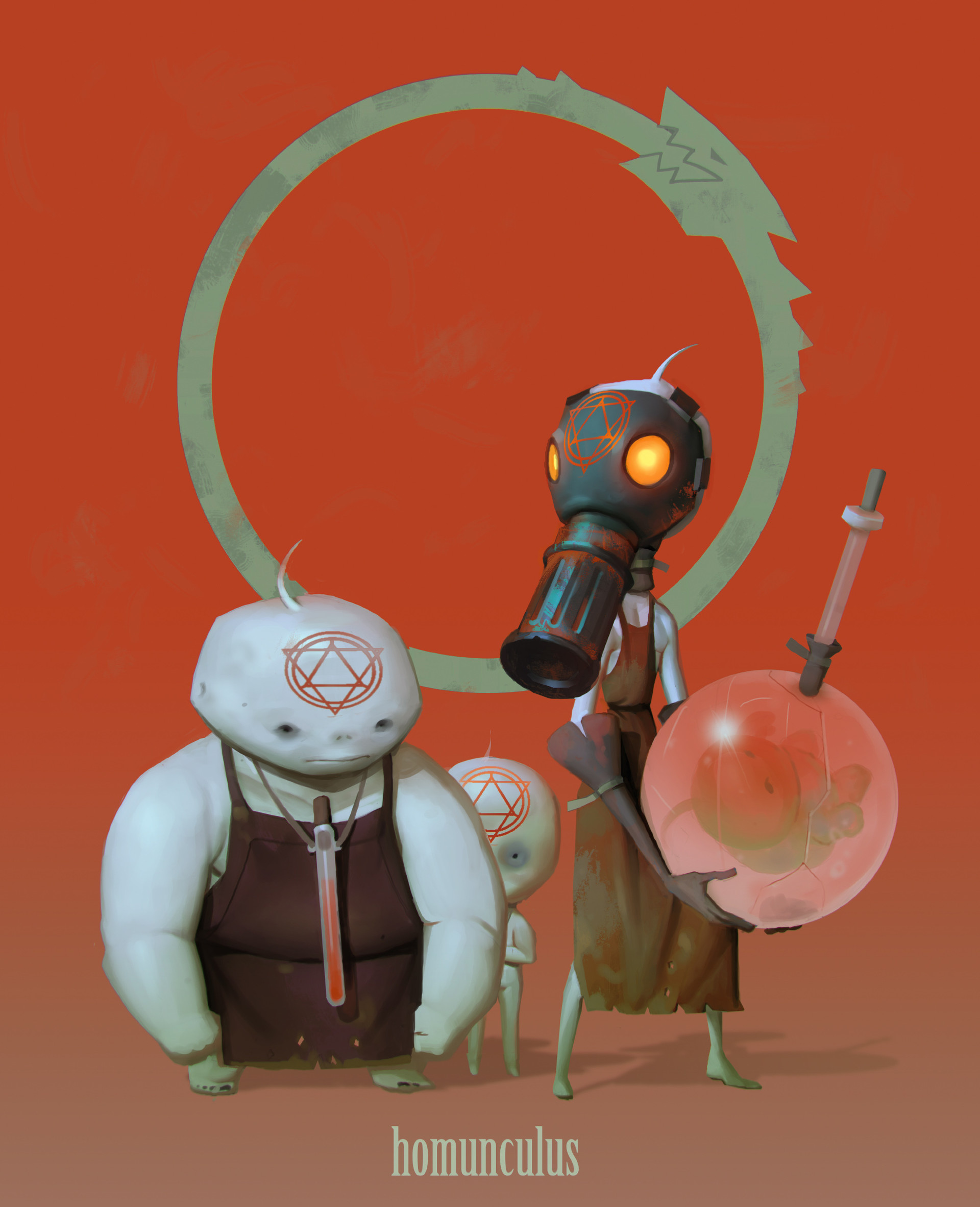 ArtStation - Homunculus