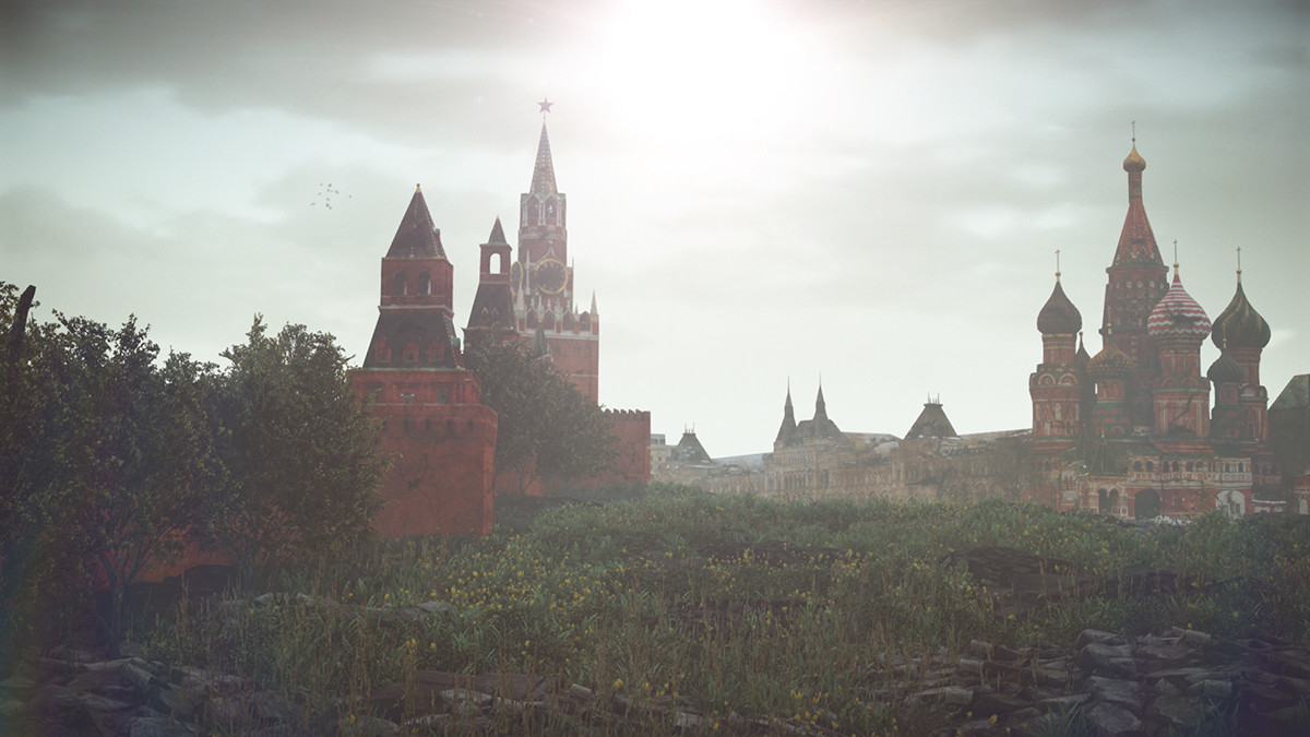 ArtStation - Moscow Ruins