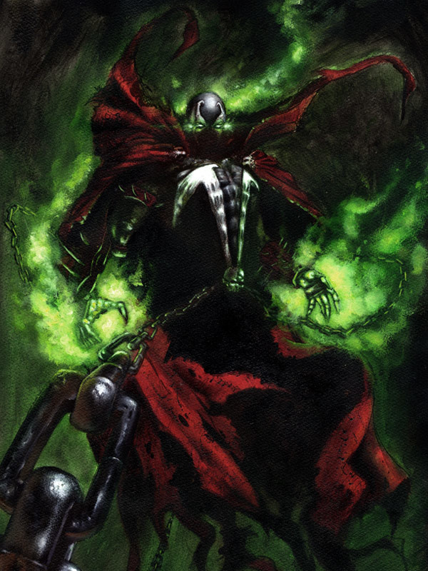 ArtStation - Spawn Oil Painting