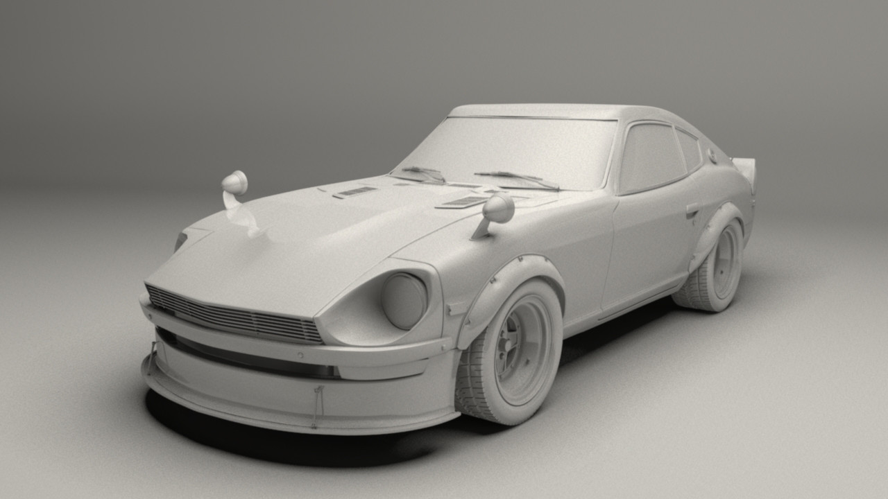 ArtStation - Datsun 240Z