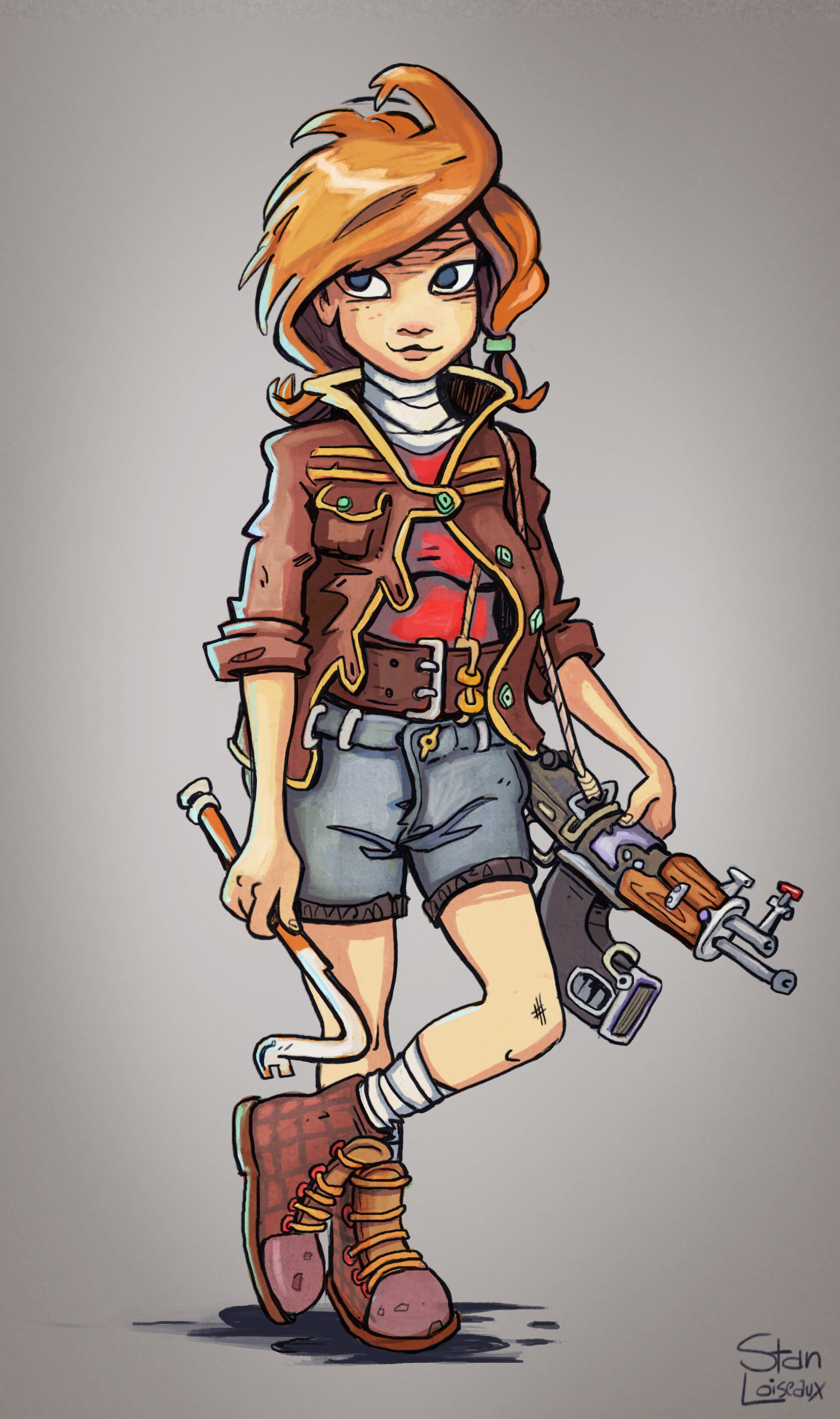 ArtStation - Girl Adventurer