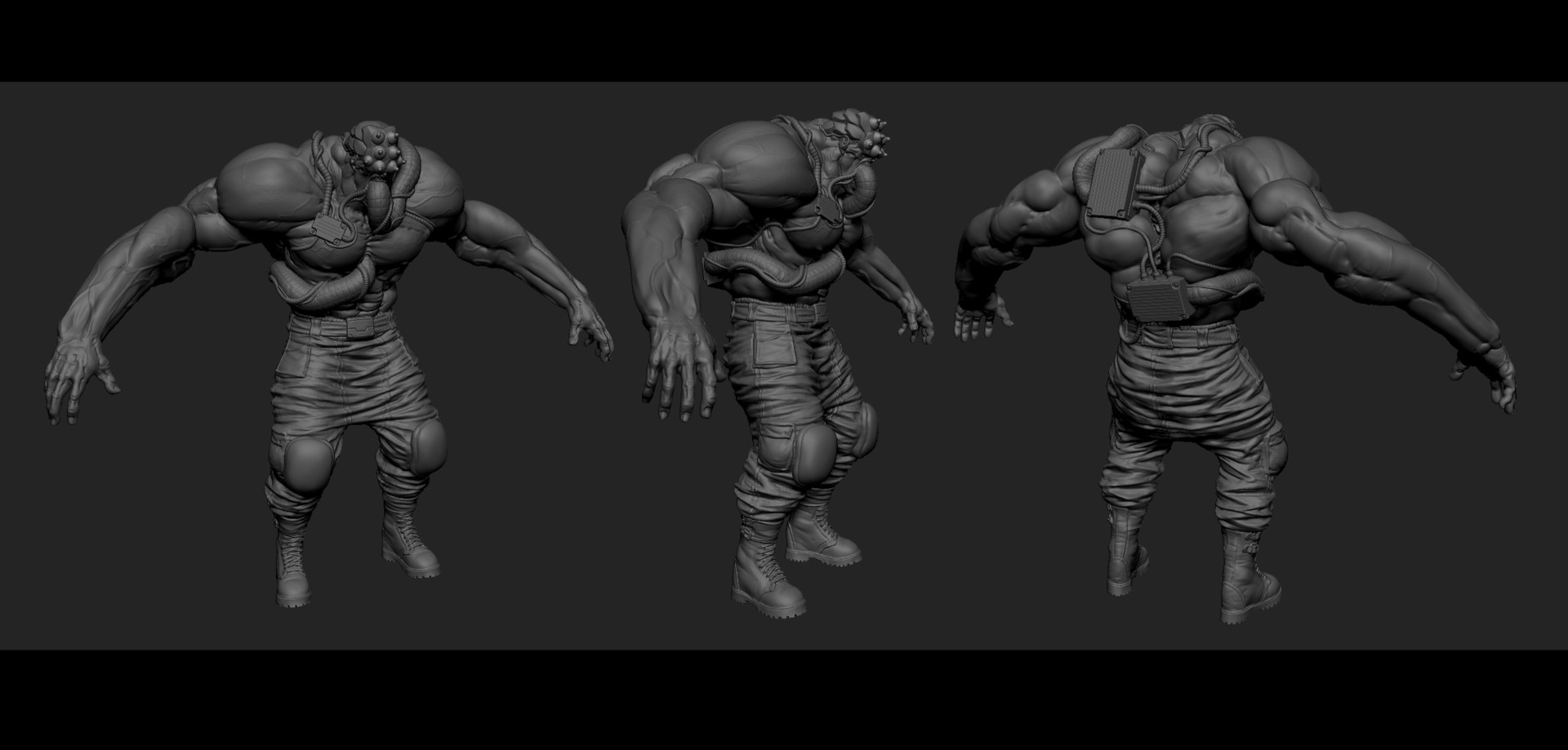 ArtStation - Heavy cyborg soldier