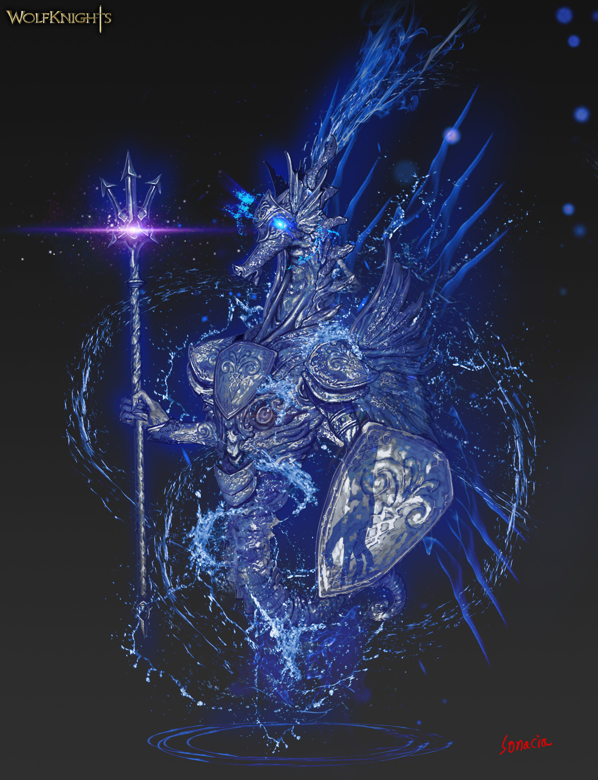 ArtStation - water dragon