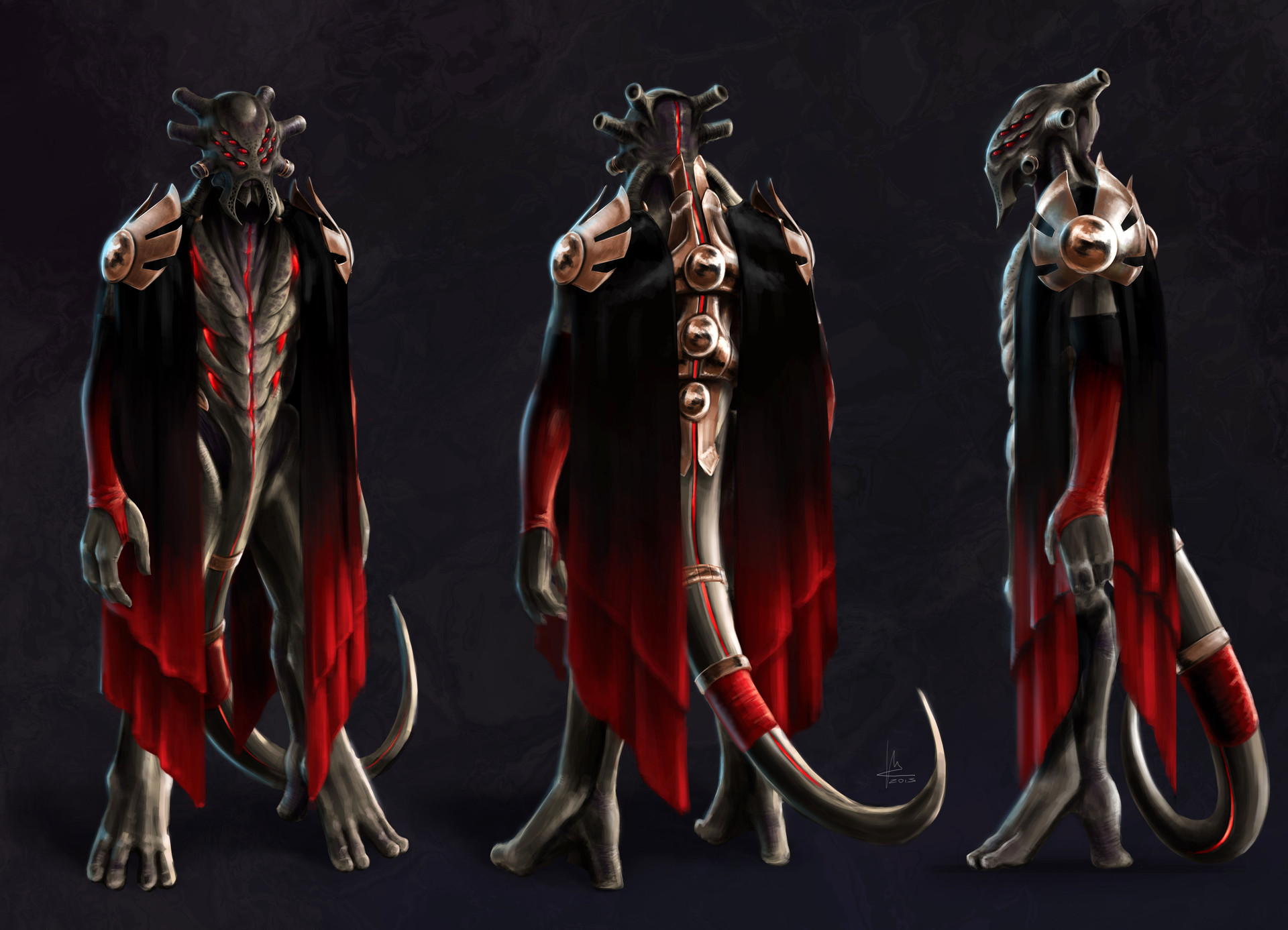 ArtStation - Alien ambassador concept